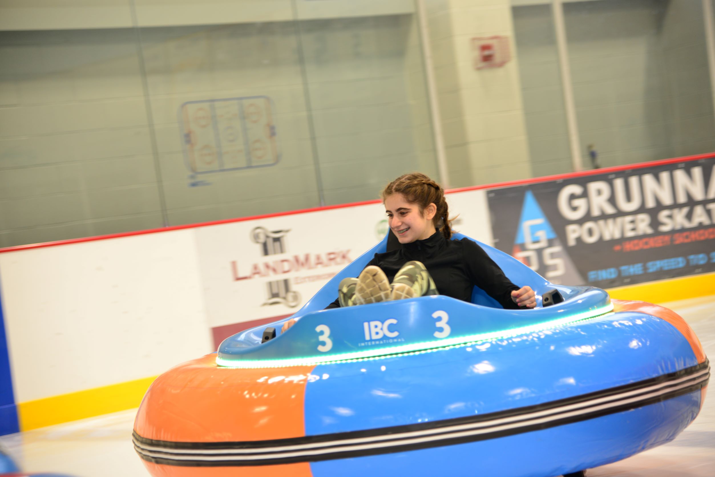 Ice Bumper Cars Make their Debut at the Glenview Community Ice Center ...