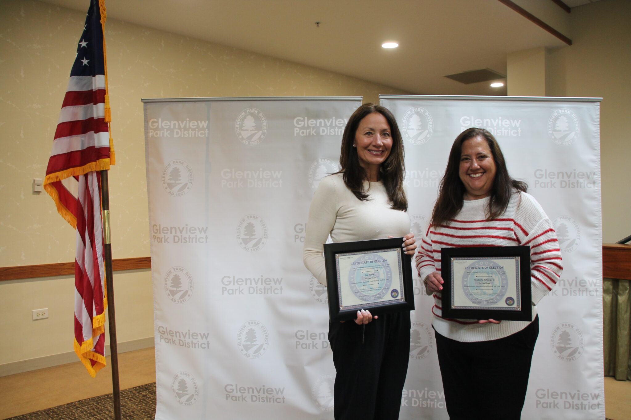 Glenview Park District Swears in Two New Park Board Commissioners ... Glenview Park District Swears in Two New Park Board Commissioners ...